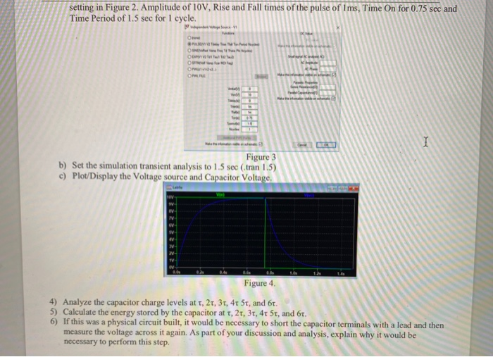 Solved Part A - Basic Series R-C Circuit 1) Build the | Chegg.com