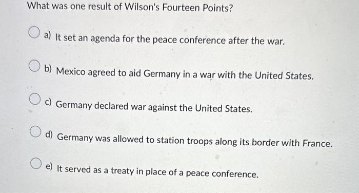 The Four Freedoms a) defended American neutrality | Chegg.com