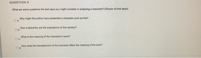 Solved what are some questions the text says you might | Chegg.com