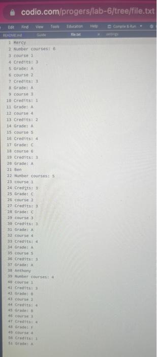 Solved Create a class for GPA You must have the following 1) | Chegg.com