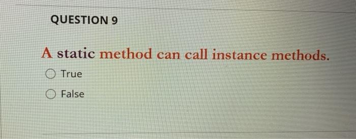 Solved QUESTION 6 Method overriding is combination of | Chegg.com
