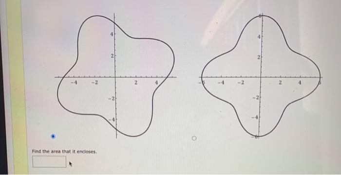 Solved Graph the curve. r = 5 + sin(40) 4 2 -4 -2 2 74 2 2 | Chegg.com