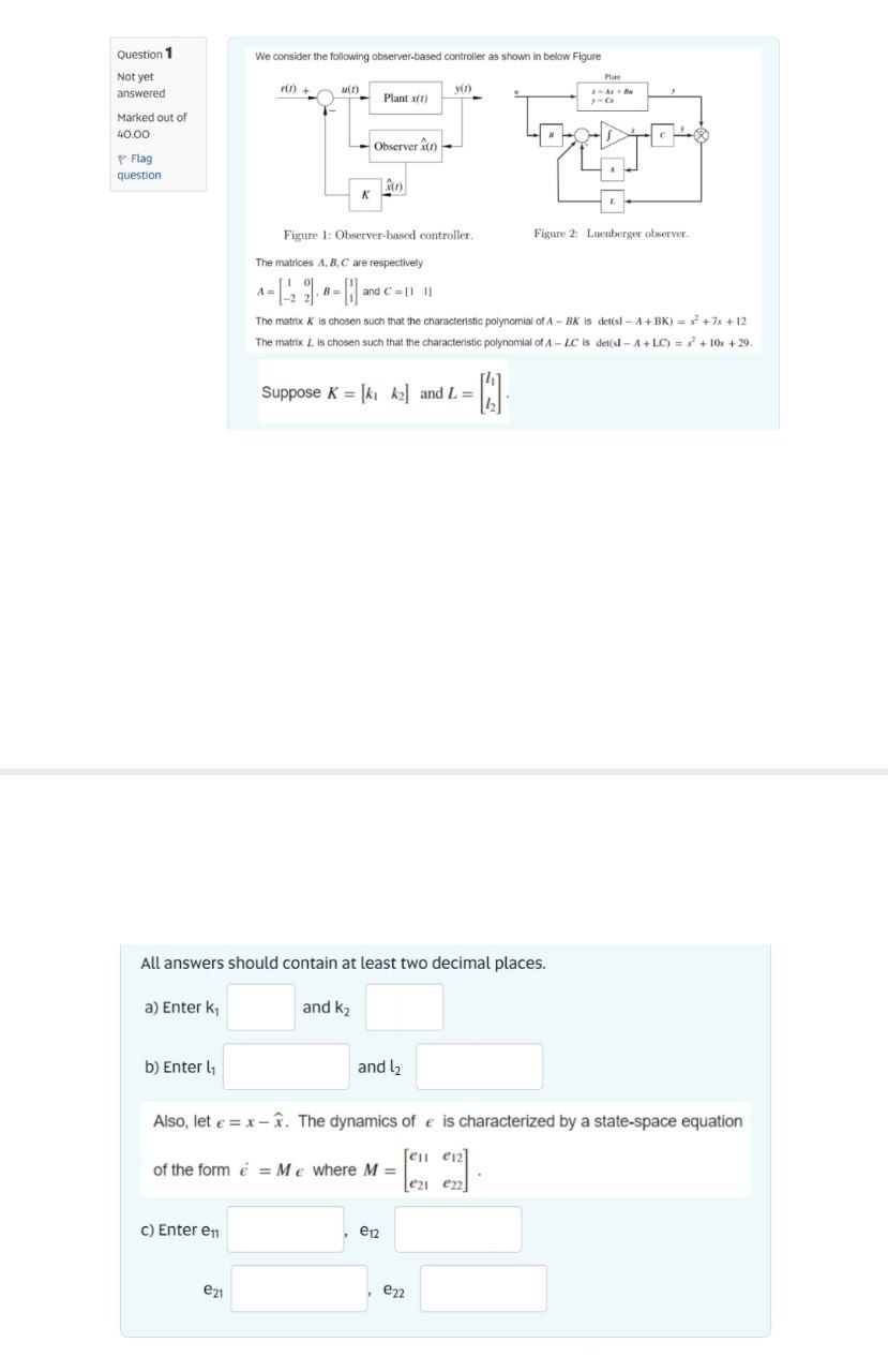 Solved All answers should contain at least two decimal | Chegg.com