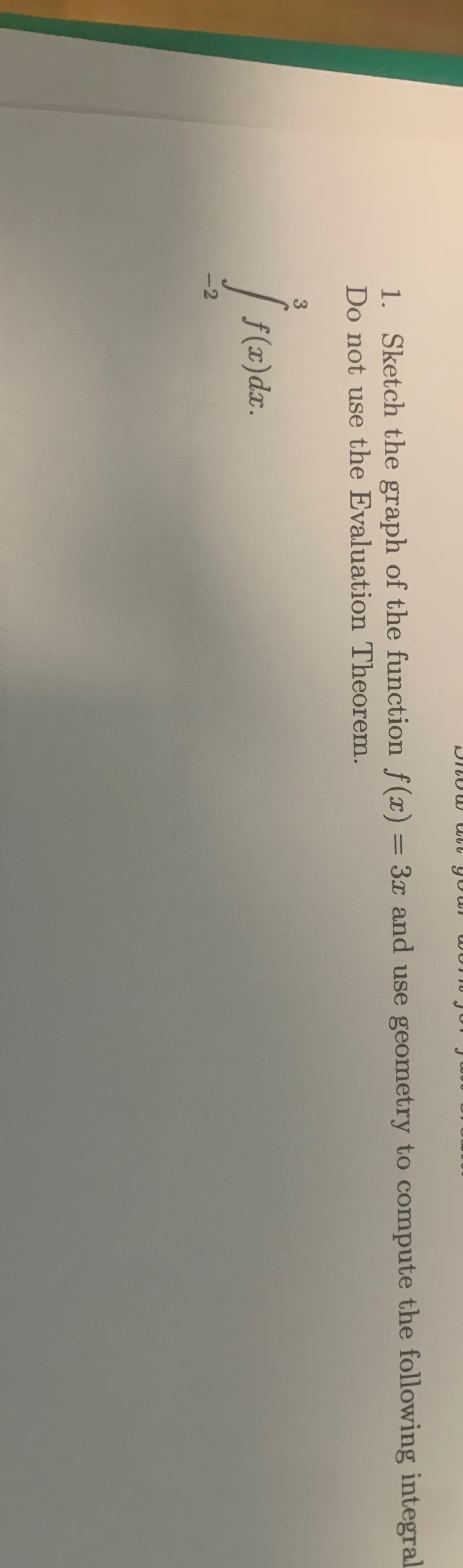 Solved Sketch the graph of the function f(x)=3x ﻿and use | Chegg.com