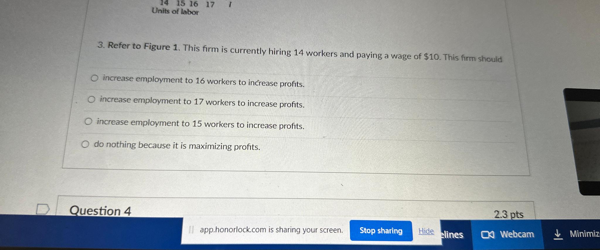 Solved Refer to Figure 1. ﻿This firm is currently hiring 14 | Chegg.com