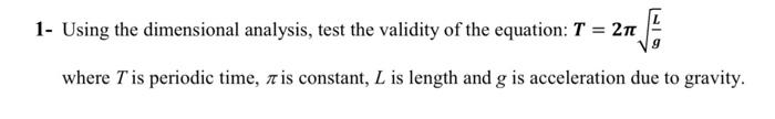 Solved 4- Test the validity of the equation: x=x0+v0t+21at2 | Chegg.com
