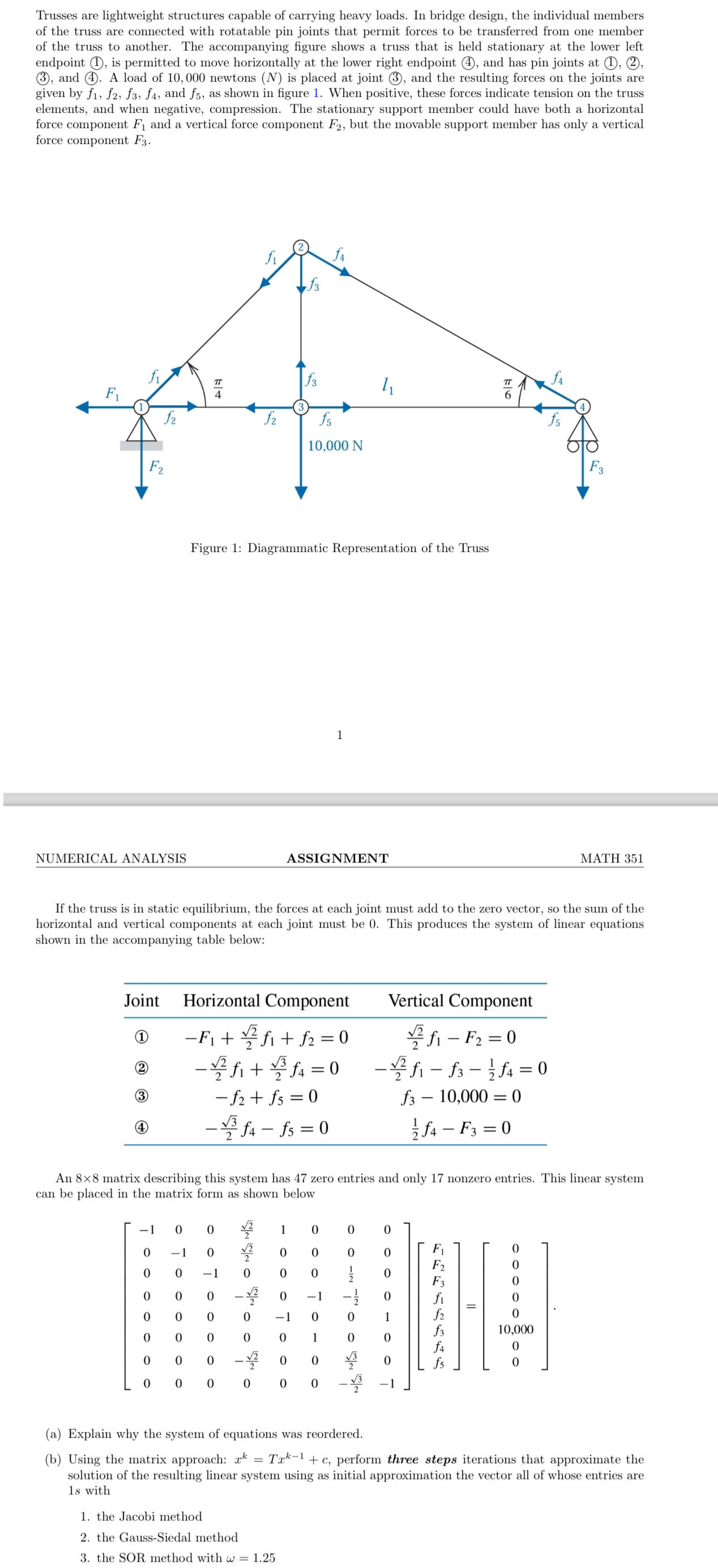 Solved Trusses are lightweight structures capable of | Chegg.com