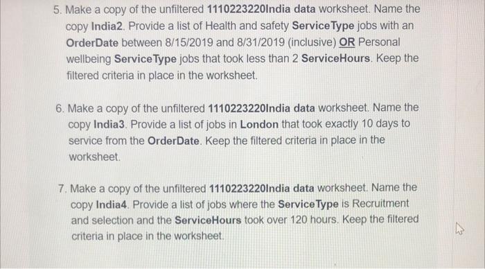 Solved 1. Download the 1110223220 India file. 2. Copy the | Chegg.com