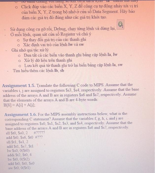 Solved 1.1. Assign a 16 -bit value Write the following code | Chegg.com