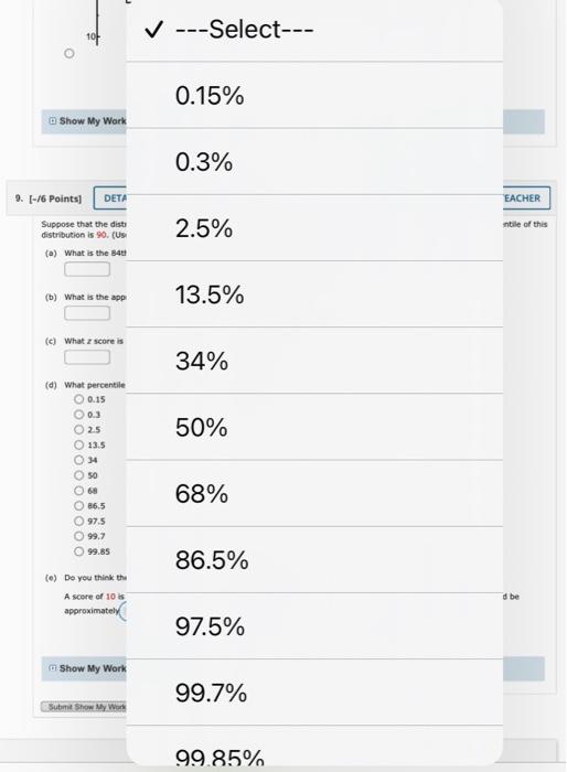 Solved Suppose that the distribution of scores on an exam | Chegg.com