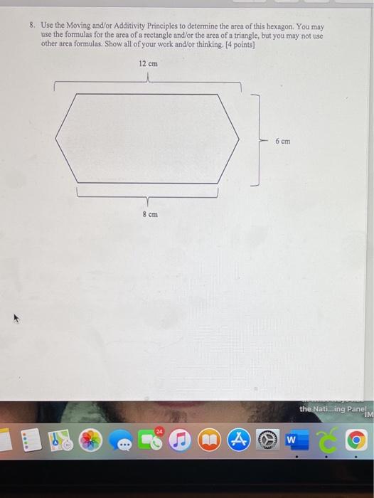 Solved 8. Use the Moving and/or Additivity Principles to | Chegg.com