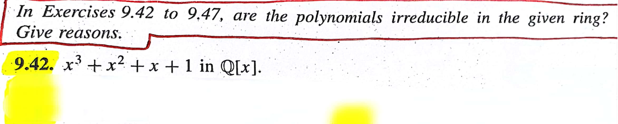 Solved In Exercises 9.42 ﻿to 9.47 , ﻿are the polynomials | Chegg.com