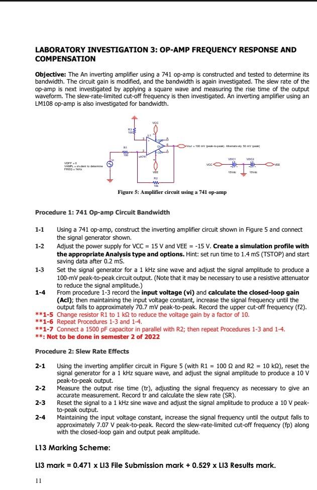 For calculate bandwidth 1-4 Input voltage Cut-off | Chegg.com