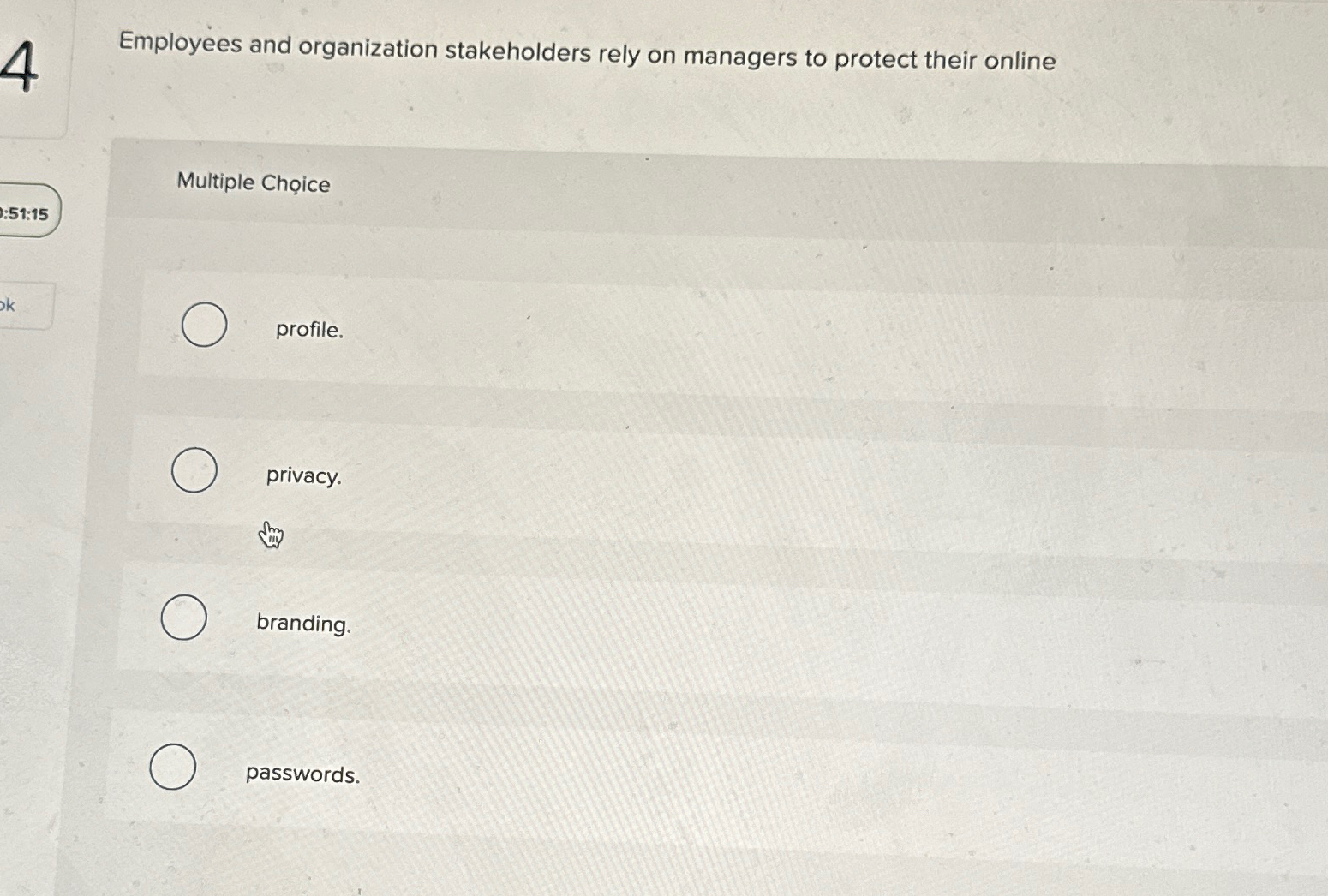Solved Employees and organization stakeholders rely on | Chegg.com