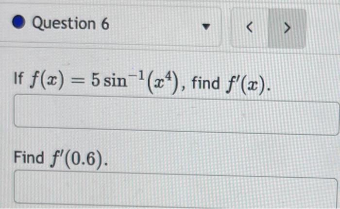 Solved f(x)=tan−1(7x3)If f(x)=5sin−1(x4)If f(x)=2sin−1(x3) | Chegg.com