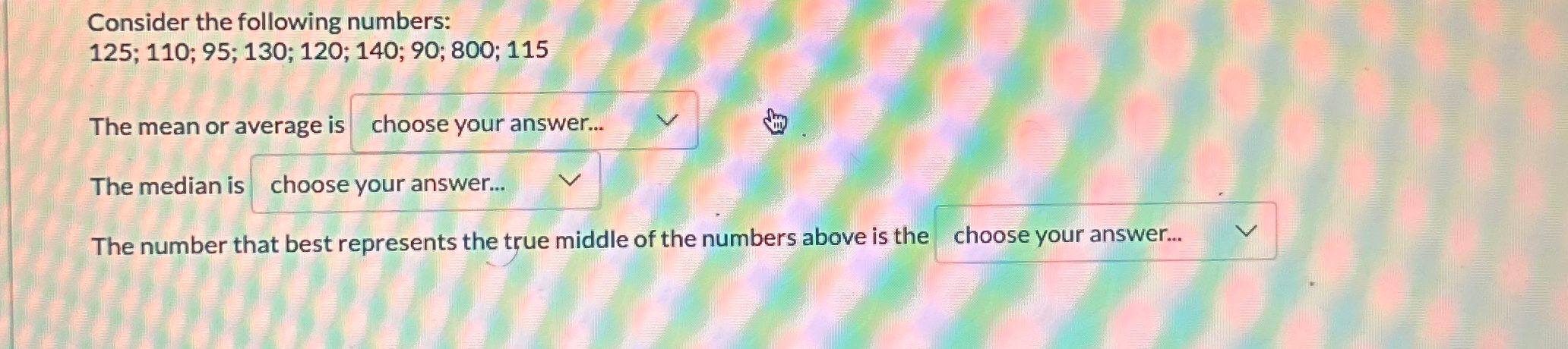 Solved Consider the following | Chegg.com