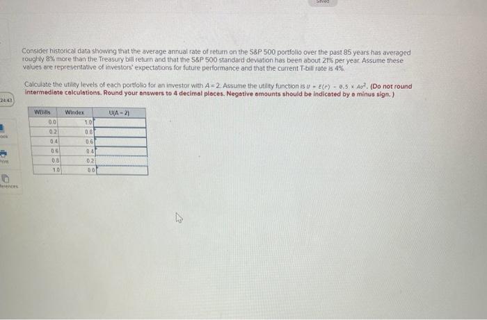 Solved Consider historical data showing that the average | Chegg.com