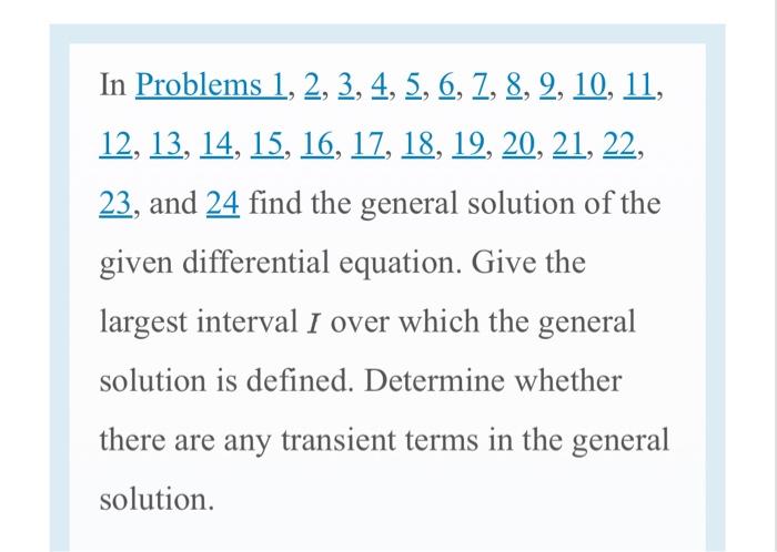 Solved In Problems 1,2,3,4,5,6,7,8,9,10,11, | Chegg.com