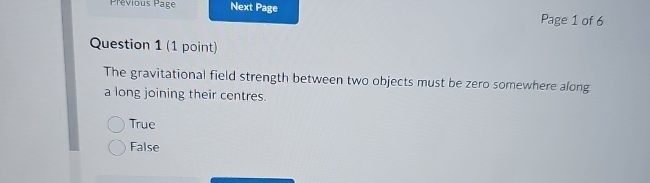 Solved Previous PageNext PagePage 1 ﻿of 6Question 1 (1 | Chegg.com