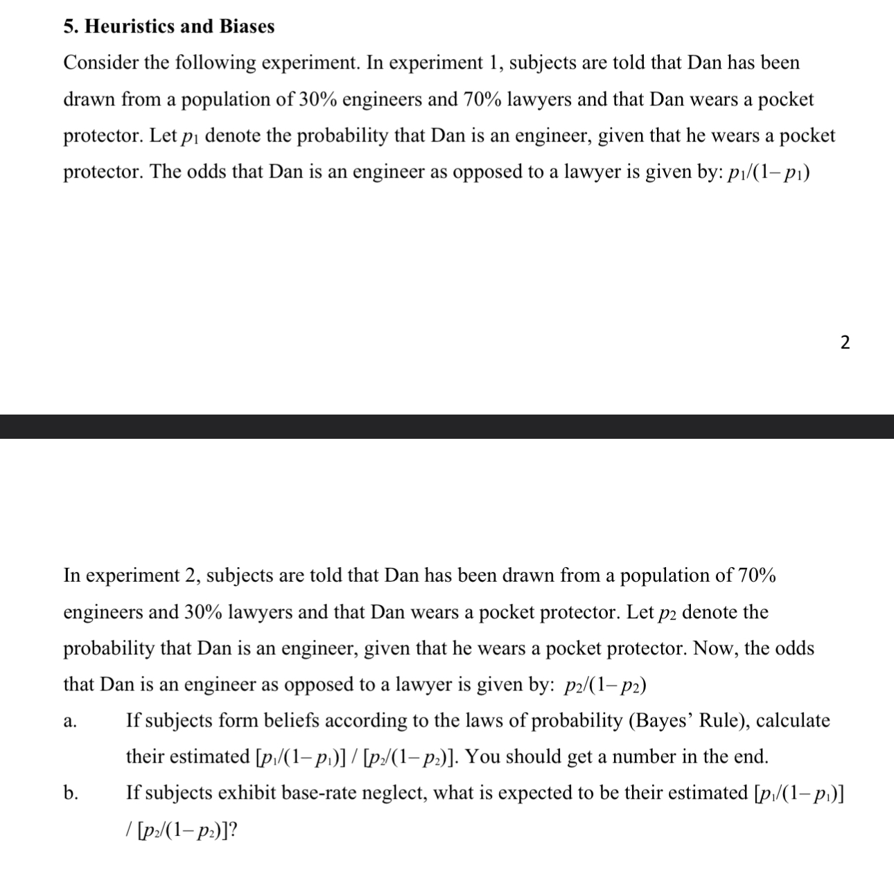 Solved Heuristics and BiasesConsider the following | Chegg.com