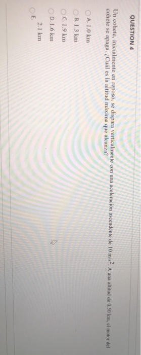 Solved A rocket, initially at rest, is fired vertically with | Chegg.com