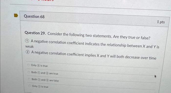 Solved Question 29. Consider the following two statements. | Chegg.com