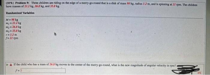 Solved (10\%) Problem 9: Three children are riding on the | Chegg.com