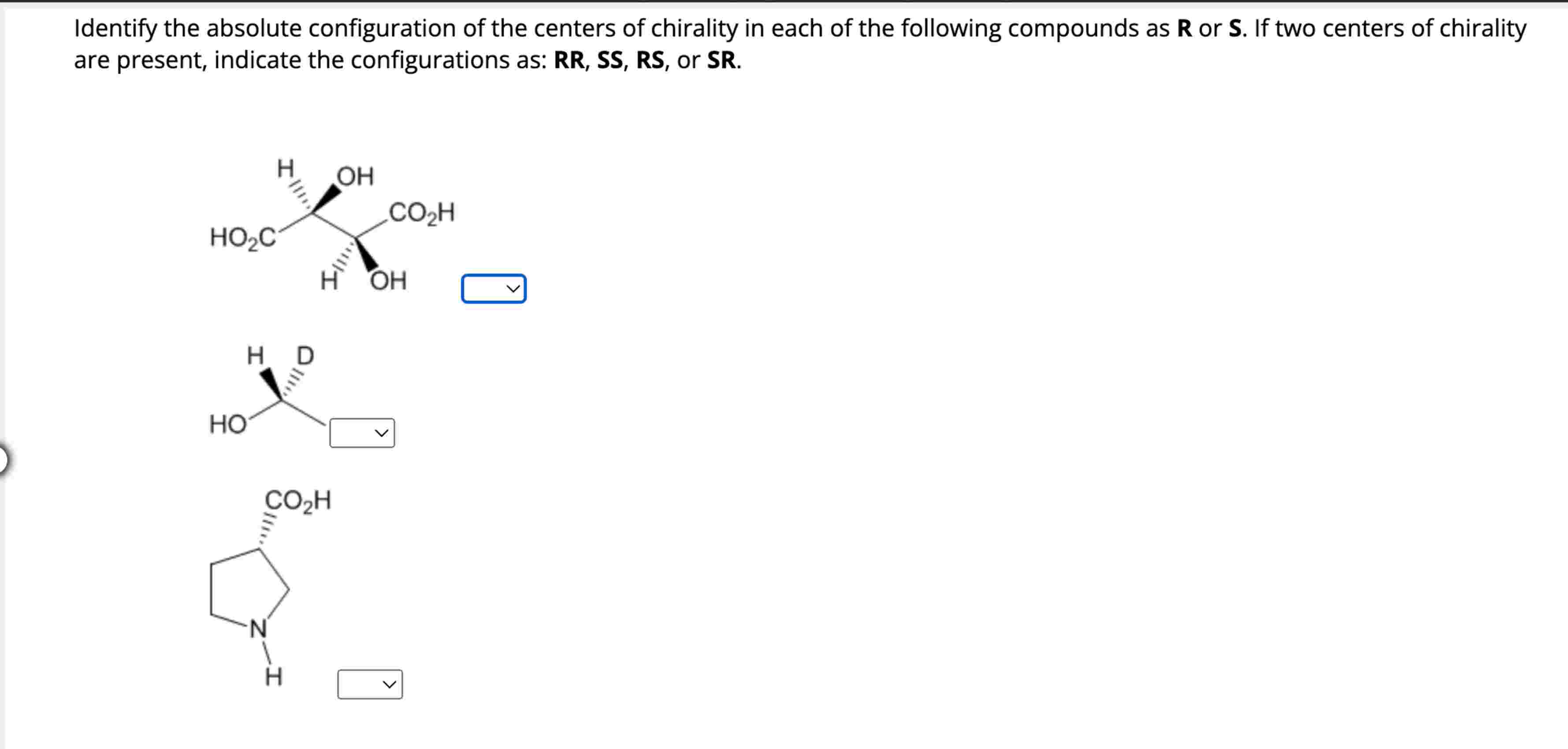 Solved Identify the absolute configuration of the centers of | Chegg.com