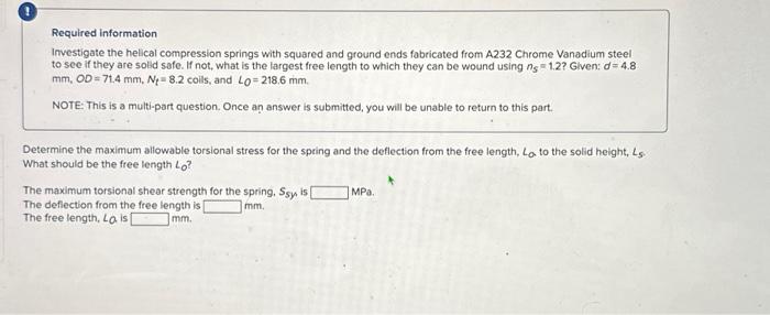 Solved Required information Investigate the helical | Chegg.com