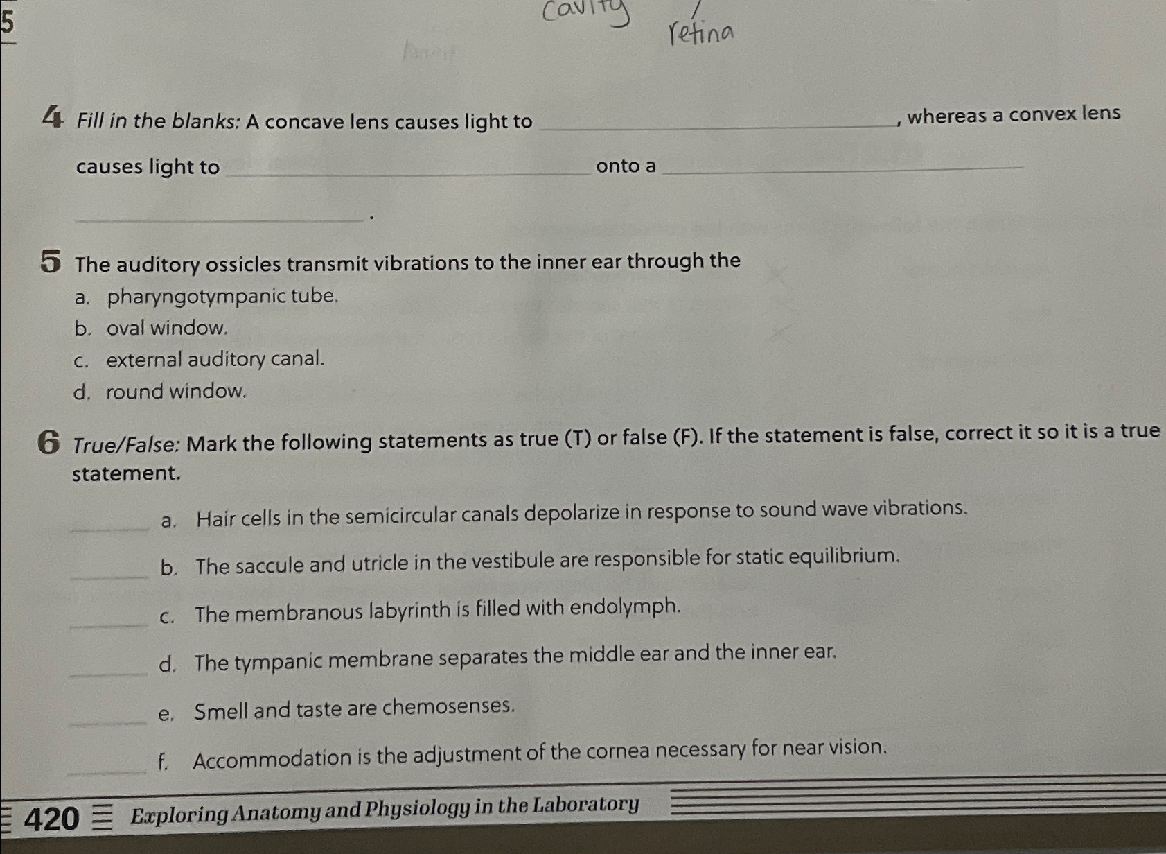 Solved Fill in the blanks: A concave lens causes light to | Chegg.com