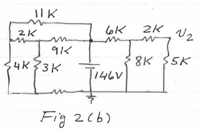 Solved 1K 2K 6K 2K w N2 m 9K 4K 33K 8K 35K 1146V Fig zeb) | Chegg.com