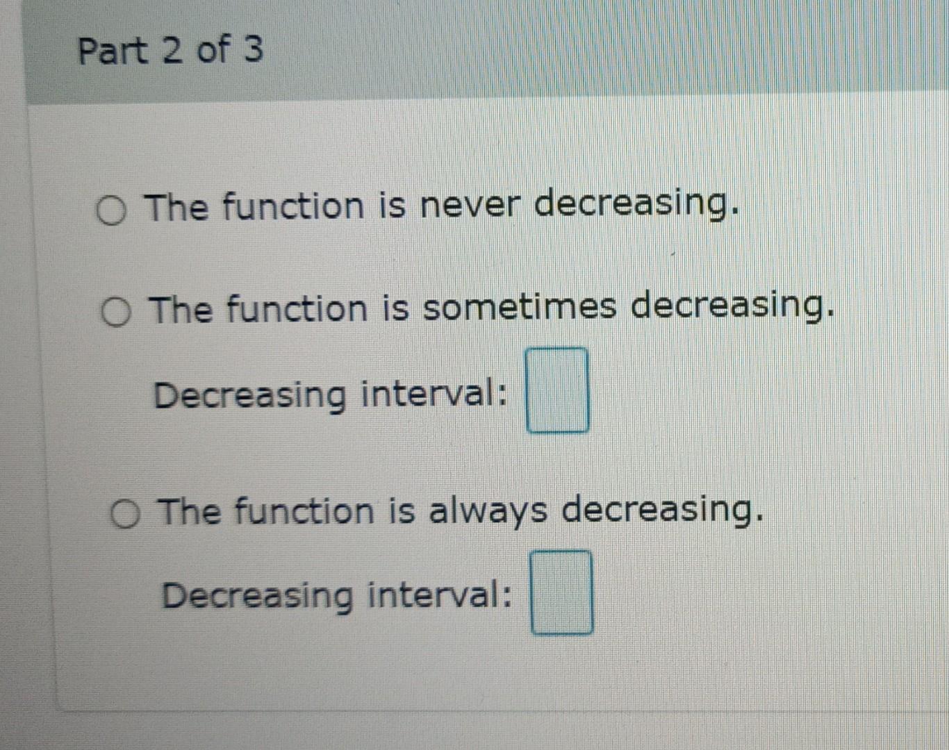 Solved Use interval notation to write the intervals over | Chegg.com