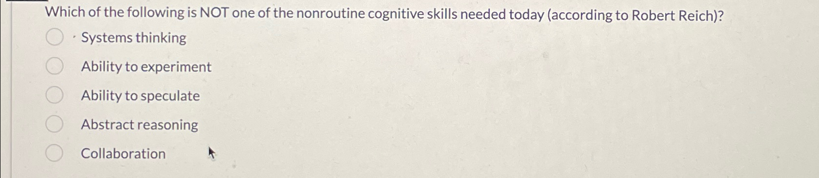 Solved Which of the following is NOT one of the nonroutine | Chegg.com