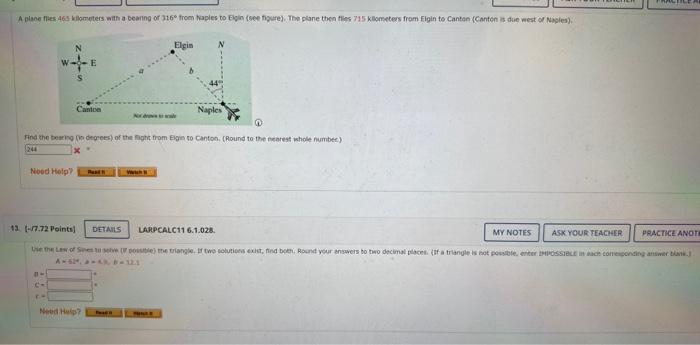 x= [-77,72 Frinta] LAEPCALCI1 6,1.028.Find the bearkg | Chegg.com