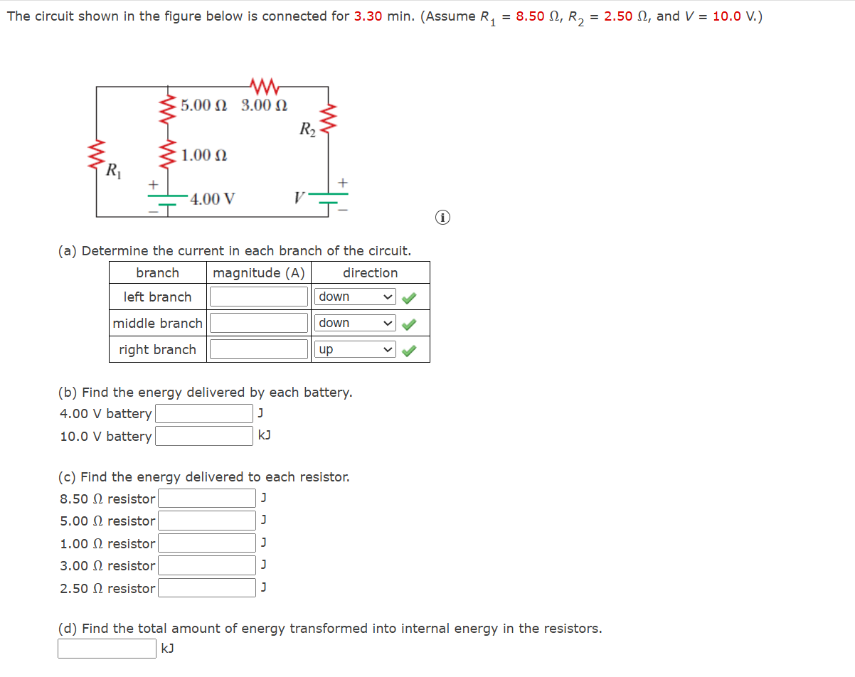 [Solved]: The circuit shown in the figure below is connected