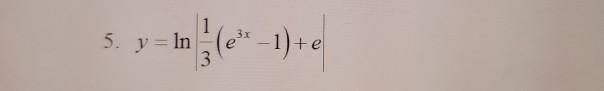 Solved How to solve 5 with work shown. Answer is attached | Chegg.com