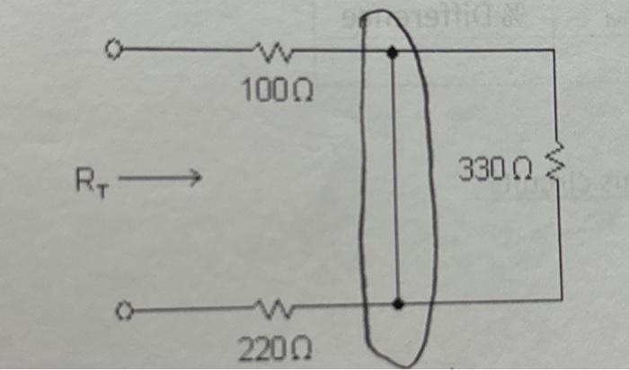 Solved Calculate the total resistance of the circuit using | Chegg.com