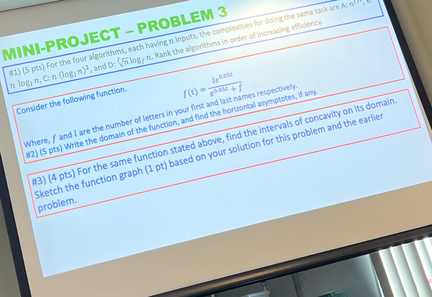 MINI-PRO JECT - ﻿PROBLEM 3#1) (5 ﻿pts) ﻿For the four | Chegg.com