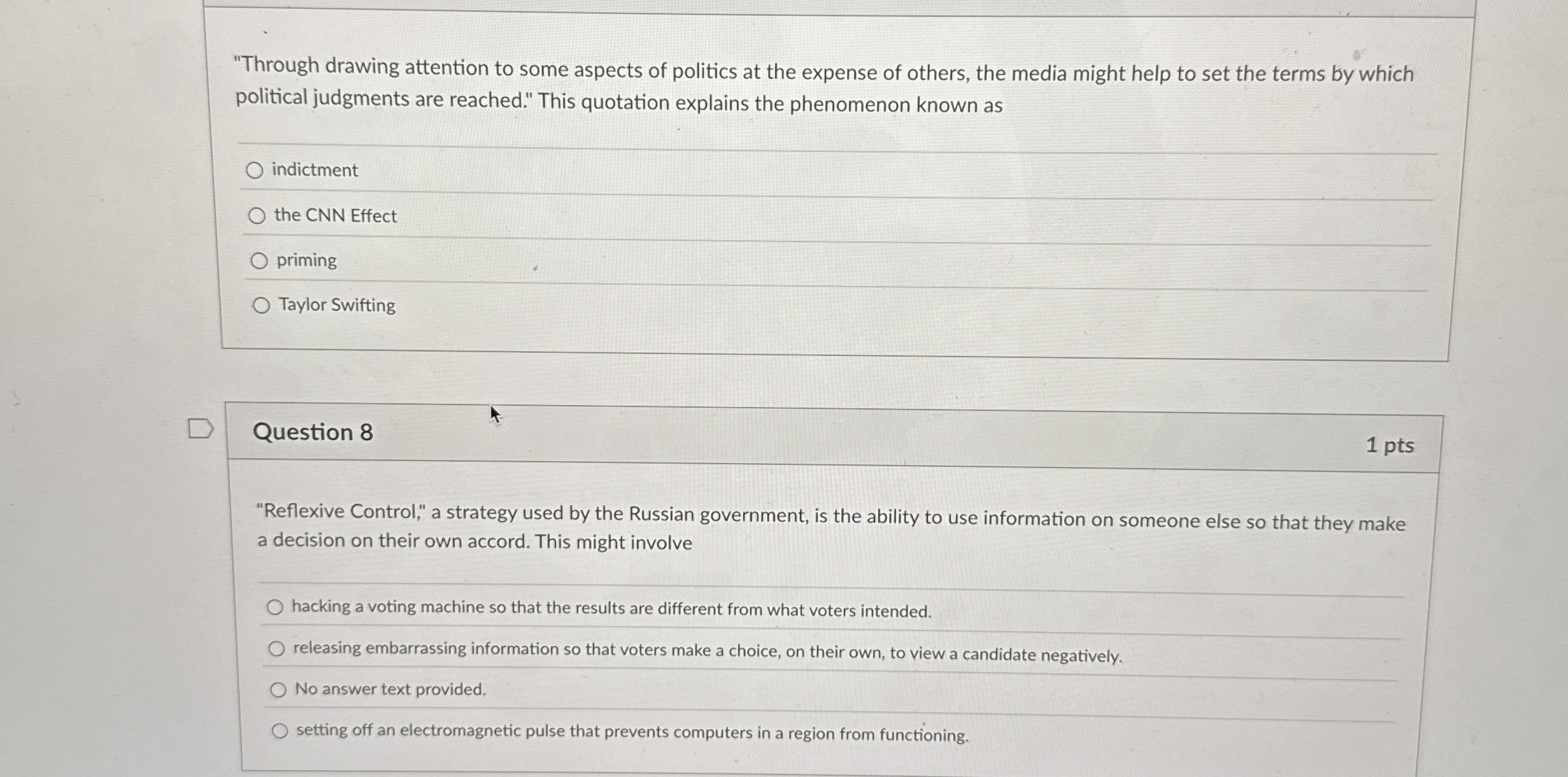 Solved "Through drawing attention to some aspects of | Chegg.com