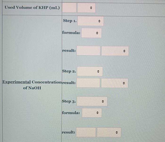 Solved PART III: Standardization of NaOH solution (finding | Chegg.com