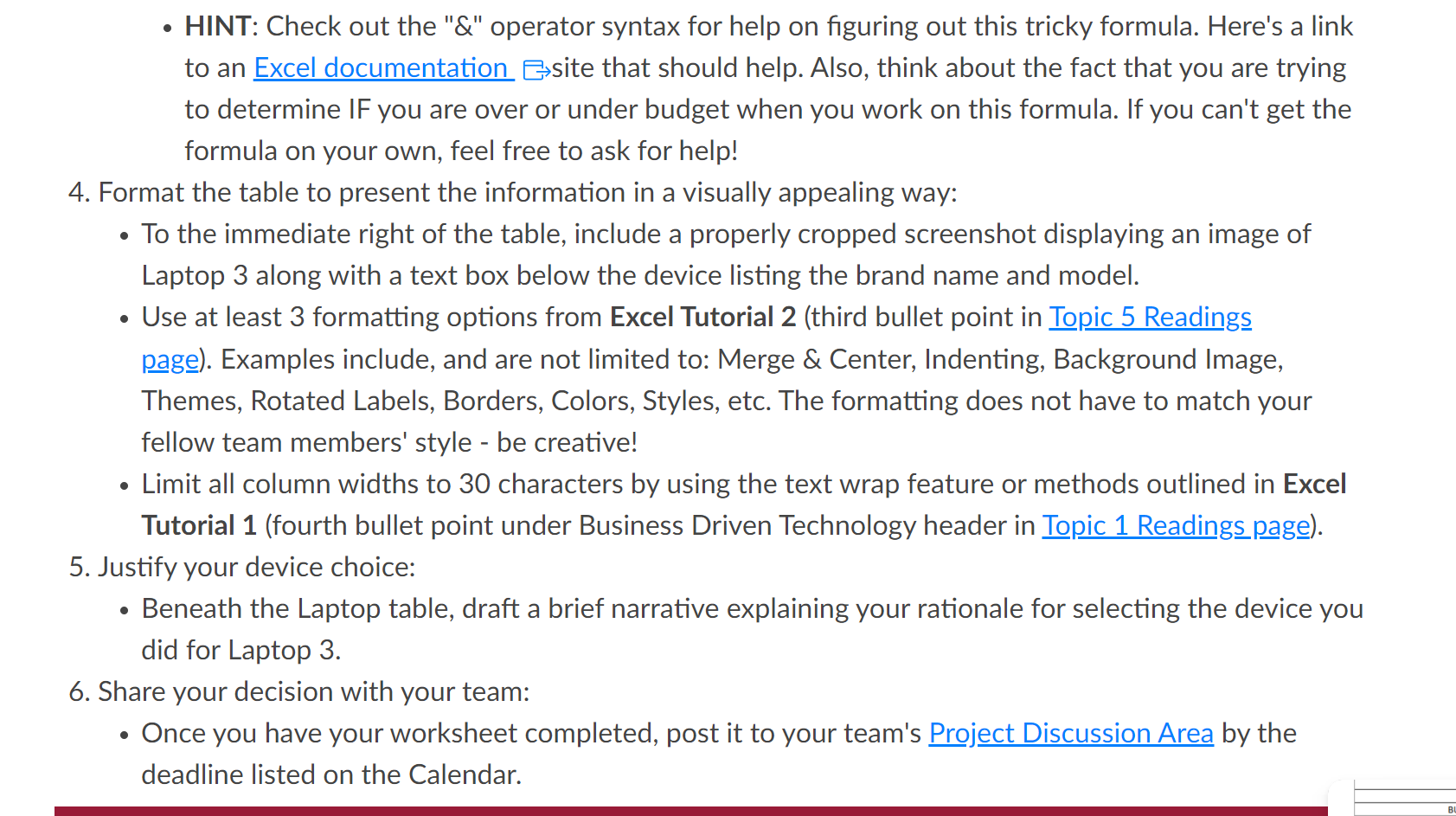 Solved HINT: Check out the "&" ﻿operator syntax for help on | Chegg.com