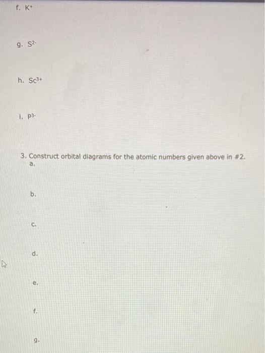 Solved Write Complete And Abbreviated Electron Configurations