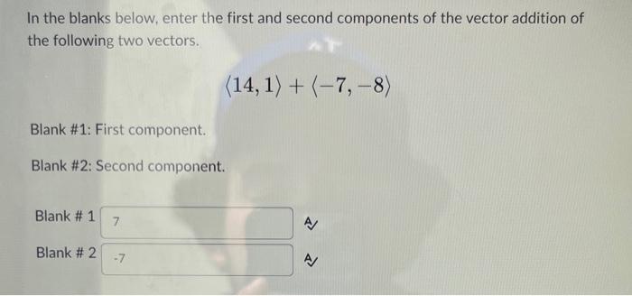 Solved In the blanks below, enter the first and second | Chegg.com