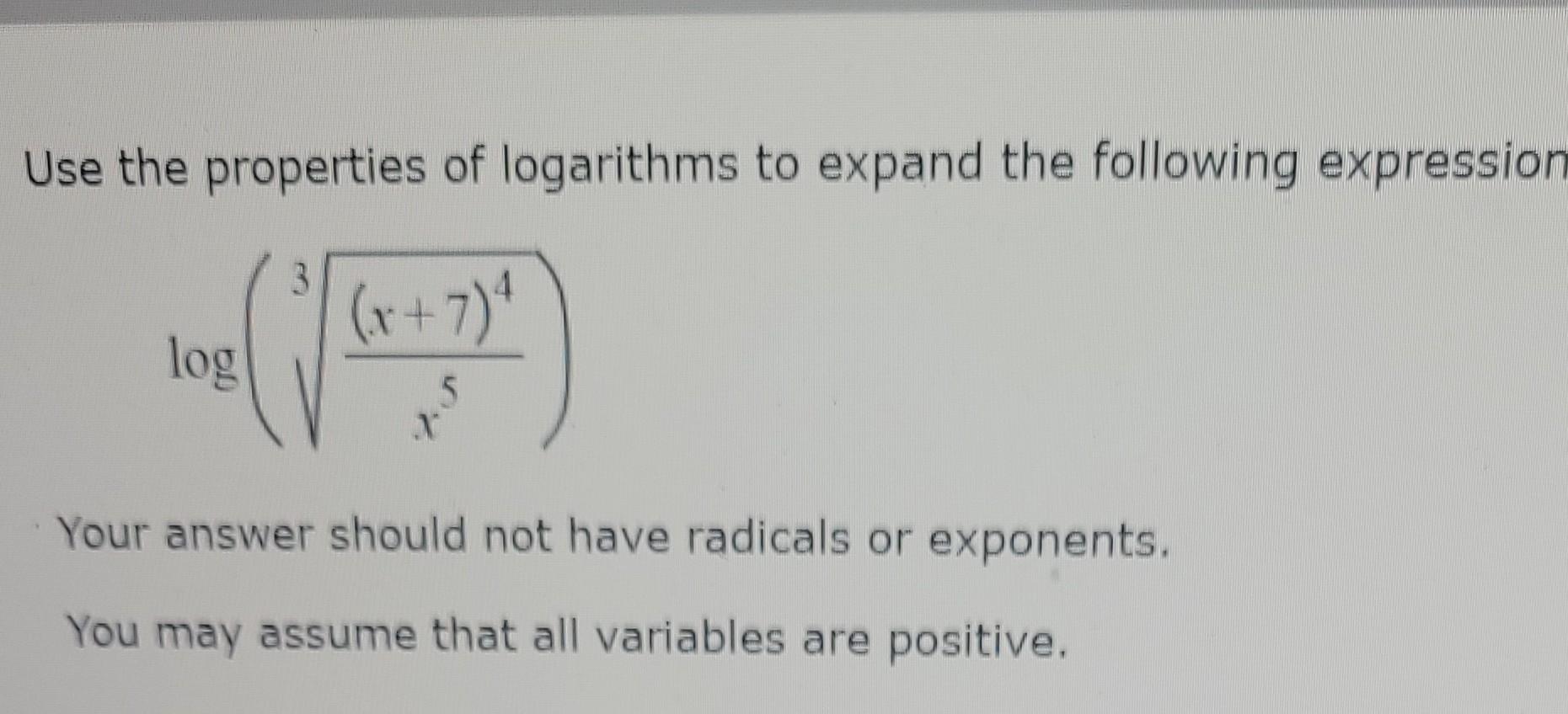 Solved Rewrite as an exponential equation. 1 loge -3 64 | Chegg.com