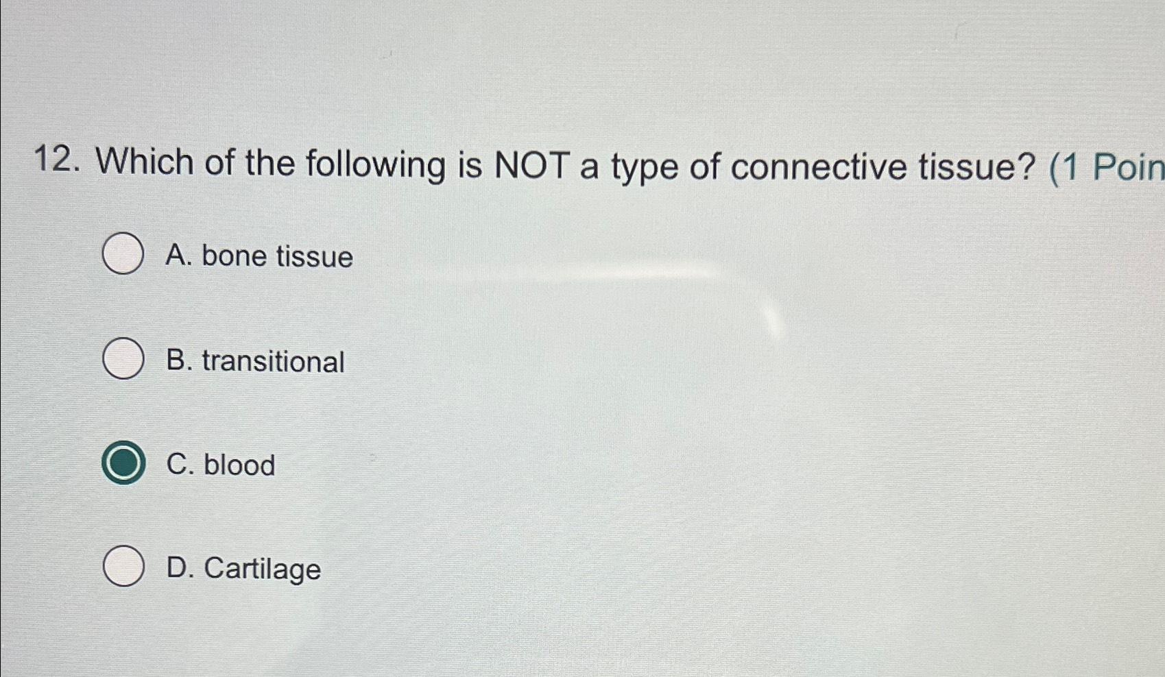 Solved Which of the following is NOT a type of connective | Chegg.com