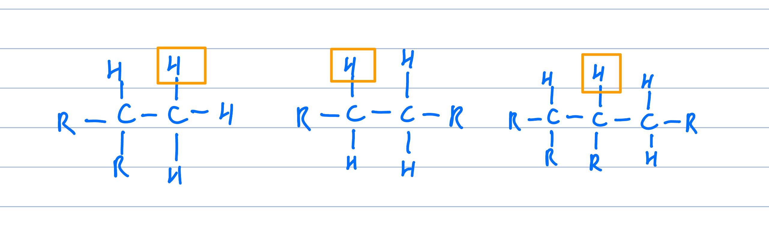 Solved Identify the multiplicity of the hydrogen of each | Chegg.com