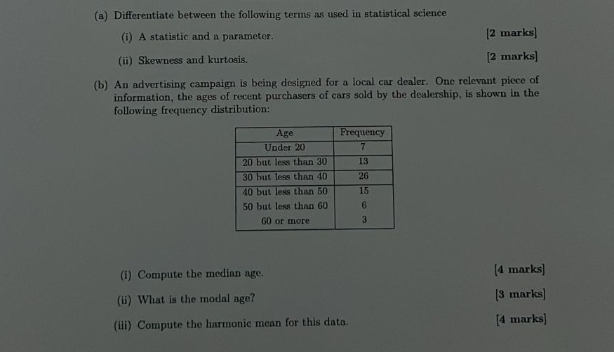 Solved (a) ﻿Differentiate between the following terms as | Chegg.com