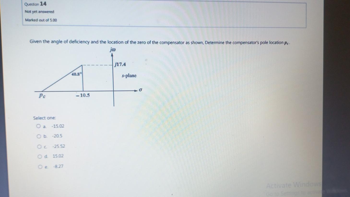 Solved Given the angle of deficiency and the location of the | Chegg.com