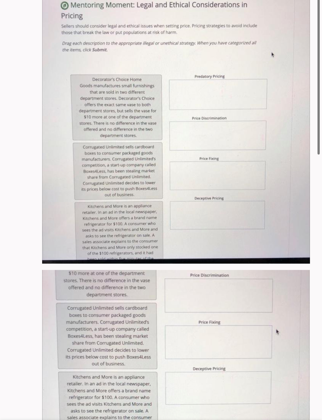Solved Mentoring Moment: Legal and Ethical Considerations in | Chegg.com