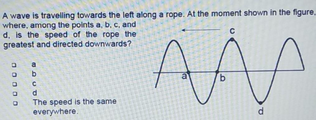 Solved 10. Here is a standing wave on a rope (the rope | Chegg.com